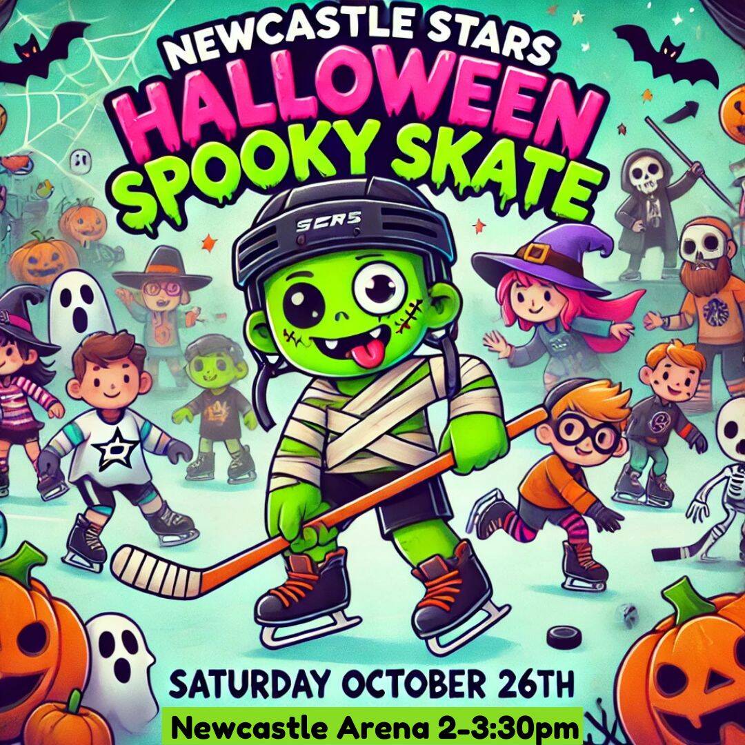 News > HALLOWEEN SPOOKY SKATE (Newcastle Village Minor Hockey Association)